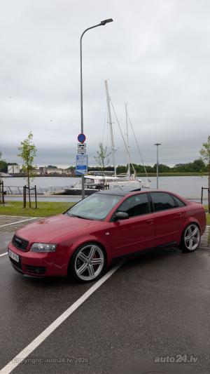 Red Audi S4 2003 in Tallinn, with an engine capacity of 4.20 L and mileage of 0 thousand km for 7400 €, photo 8 on AUTOMOTO.COM.LV