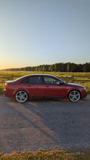 Red Audi S4 2003 in Tallinn, with an engine capacity of 4.20 L and mileage of 0 thousand km for 7400 €, photo 11 on AUTOMOTO.COM.LV