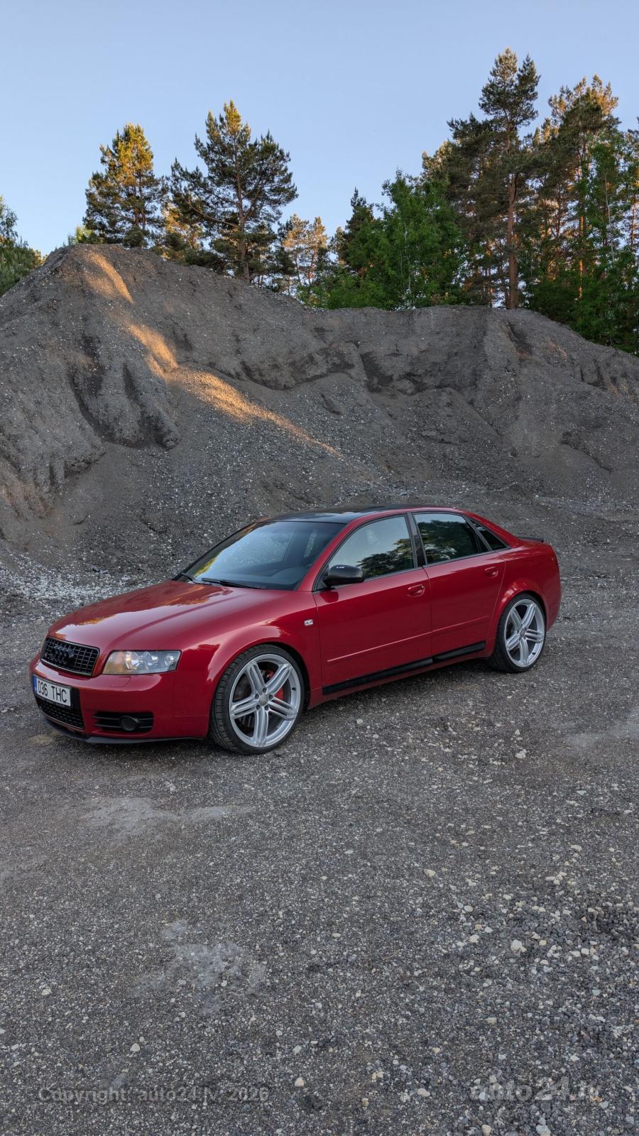 Red Audi S4 2003 in Tallinn, with an engine capacity of 4.20 L and mileage of 0 thousand km for 7400 €, photo 13 on AUTOMOTO.COM.LV