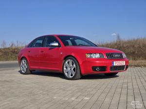 Red Audi S4 2004 in Vilnius, with an engine capacity of 4.20 L and mileage of 280 thousand km for 8000 €, photo  on AUTOMOTO.COM.LV
