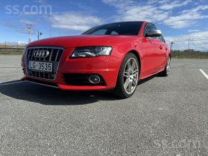 Red Audi S4 2009 in Riga, with an engine capacity of 3.00 L and mileage of 232 thousand km for 7000 €, photo 1 on AUTOMOTO.COM.LV
