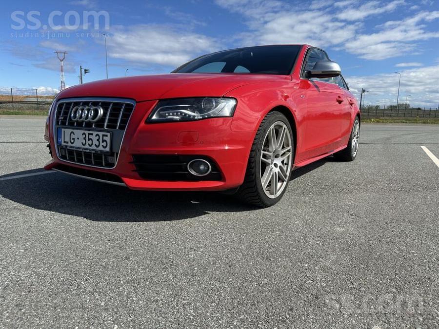 Red Audi S4 2009 in Riga, with an engine capacity of 3.00 L and mileage of 232 thousand km for 7000 €, photo 1 on AUTOMOTO.COM.LV