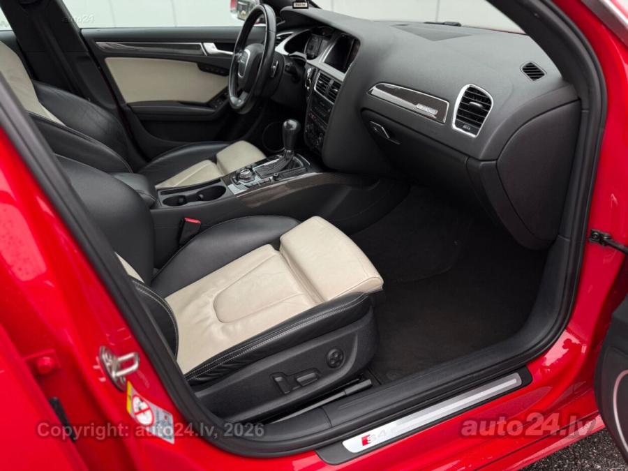 Red Audi S4 2009 in Tartu, with an engine capacity of 3.00 L and mileage of 249 thousand km for 9500 €, photo 12 on AUTOMOTO.COM.LV