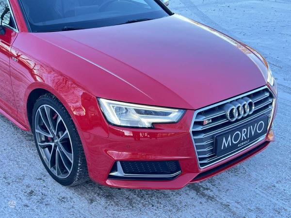 Sarkans Audi S4 2018 Šauļi, ar dzinēja tilpumu 3.00 L un nobraukumu 121 tūkst. km par 22900 €, foto 7 vietnē AUTOMOTO.COM.LV