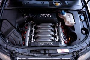 Red Audi S4 2004 in Tallinn, with an engine capacity of 4.20 L and mileage of 306 thousand km for 7500 €, photo 10 on AUTOMOTO.COM.LV