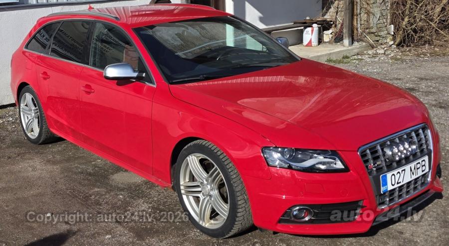 Red Audi S4 2009 in Tallinn, with an engine capacity of 3.00 L and mileage of 275 thousand km for 8888 €, photo 15 on AUTOMOTO.COM.LV