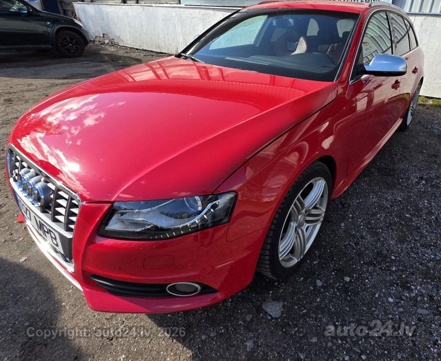 Red Audi S4 2009 in Tallinn, with an engine capacity of 3.00 L and mileage of 275 thousand km for 8888 €, photo 16 on AUTOMOTO.COM.LV