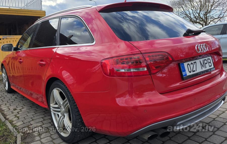 Red Audi S4 2009 in Tallinn, with an engine capacity of 3.00 L and mileage of 275 thousand km for 8888 €, photo 17 on AUTOMOTO.COM.LV