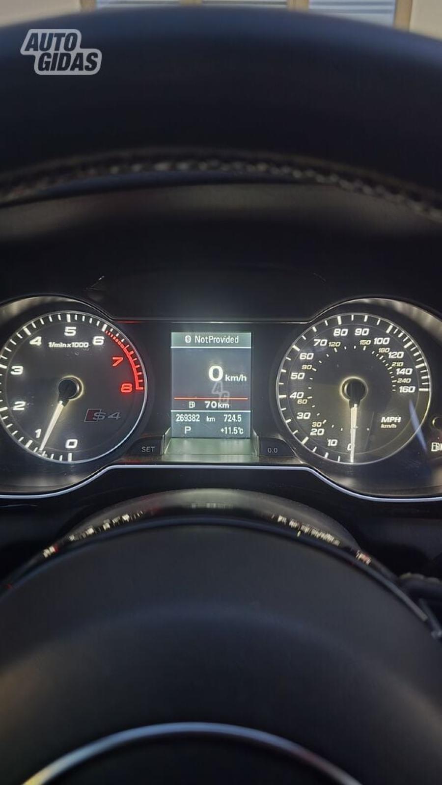 Audi S4 2015 in Siauliai, with an engine capacity of 3.00 L and mileage of 270 thousand km for 12500 €, photo 9 on AUTOMOTO.COM.LV