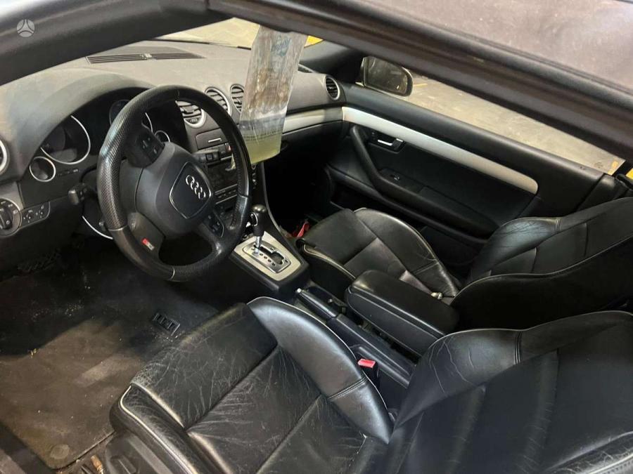 Balts Audi S4 2007 Viļņa, ar dzinēja tilpumu 4.20 L un nobraukumu 147 tūkst. km par 8900 €, foto 6 vietnē AUTOMOTO.COM.LV