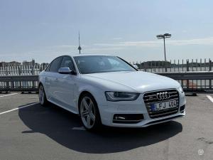 Balts Audi S4 2013 Viļņa, ar dzinēja tilpumu 3.00 L un nobraukumu 194 tūkst. km par 14500 €, foto  vietnē AUTOMOTO.COM.LV