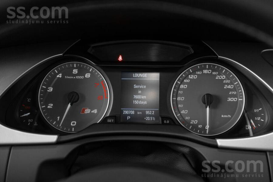 Balts Audi S4 2009 Rīga, ar dzinēja tilpumu 3.00 L un nobraukumu 291 tūkst. km par 18700 €, foto 21 vietnē AUTOMOTO.COM.LV
