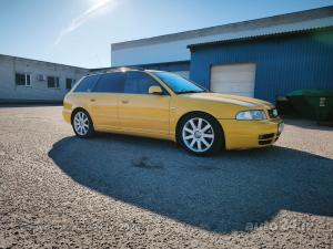 Yellow Audi S4 1999 in Parnu, with an engine capacity of 2.70 L and mileage of 390 thousand km for 8650 €, photo 9 on AUTOMOTO.COM.LV