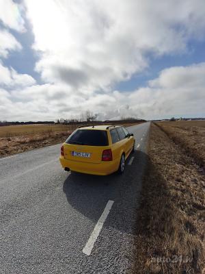 Yellow Audi S4 1999 in Parnu, with an engine capacity of 2.70 L and mileage of 390 thousand km for 8650 €, photo 18 on AUTOMOTO.COM.LV
