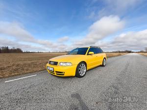 Yellow Audi S4 1999 in Parnu, with an engine capacity of 2.70 L and mileage of 390 thousand km for 8650 €, photo 22 on AUTOMOTO.COM.LV