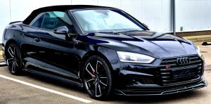 Black Audi S5 2018 in Kretinga, with an engine capacity of 3.00 L and mileage of 50 thousand km for 26499 €, photo 4 on AUTOMOTO.COM.LV