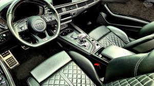 Black Audi S5 2018 in Kretinga, with an engine capacity of 3.00 L and mileage of 50 thousand km for 26499 €, photo 15 on AUTOMOTO.COM.LV