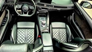 Black Audi S5 2018 in Kretinga, with an engine capacity of 3.00 L and mileage of 50 thousand km for 26499 €, photo 16 on AUTOMOTO.COM.LV