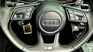 Black Audi S5 2018 in Kretinga, with an engine capacity of 3.00 L and mileage of 50 thousand km for 26499 €, photo 18 on AUTOMOTO.COM.LV