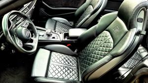 Black Audi S5 2018 in Kretinga, with an engine capacity of 3.00 L and mileage of 50 thousand km for 26499 €, photo 24 on AUTOMOTO.COM.LV