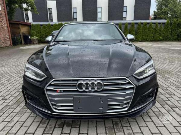 Melns Audi S5 2018 Klaipėda, ar dzinēja tilpumu 3.00 L un nobraukumu 171 tūkst. km par 18999 €, foto 1 vietnē AUTOMOTO.COM.LV