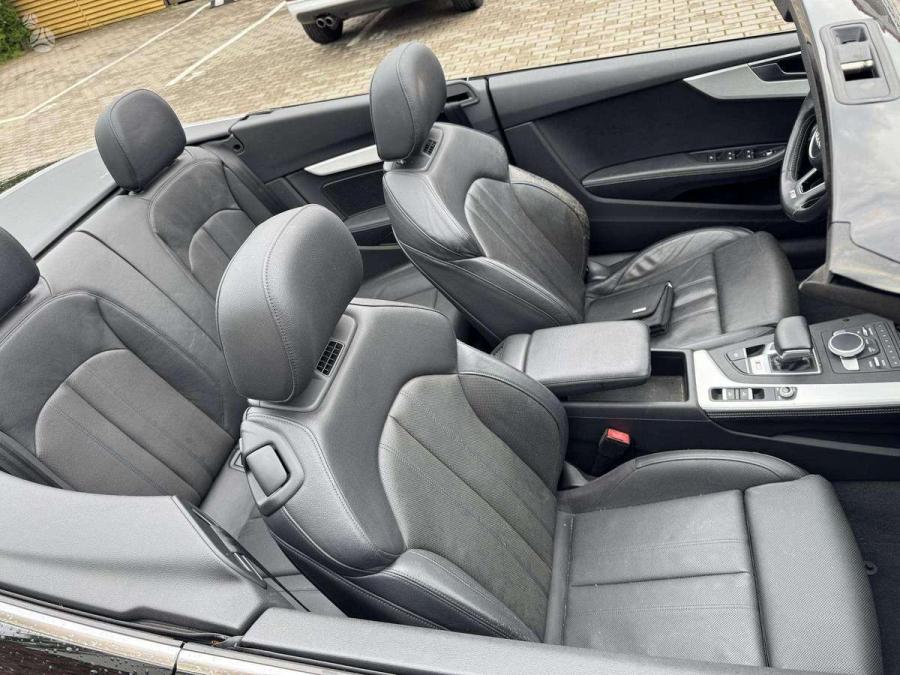 Black Audi S5 2018 in Klaipeda, with an engine capacity of 3.00 L and mileage of 171 thousand km for 18999 €, photo 8 on AUTOMOTO.COM.LV