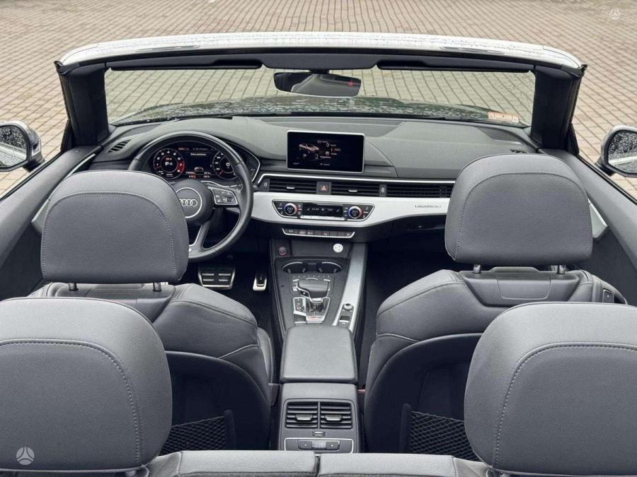 Black Audi S5 2018 in Klaipeda, with an engine capacity of 3.00 L and mileage of 171 thousand km for 18999 €, photo 9 on AUTOMOTO.COM.LV