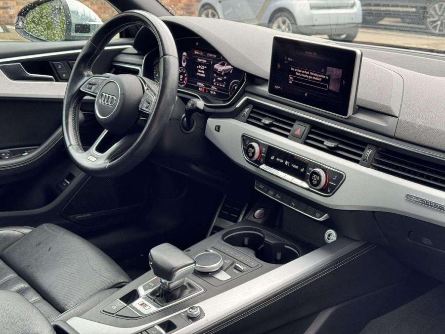 Black Audi S5 2018 in Klaipeda, with an engine capacity of 3.00 L and mileage of 171 thousand km for 18999 €, photo 11 on AUTOMOTO.COM.LV