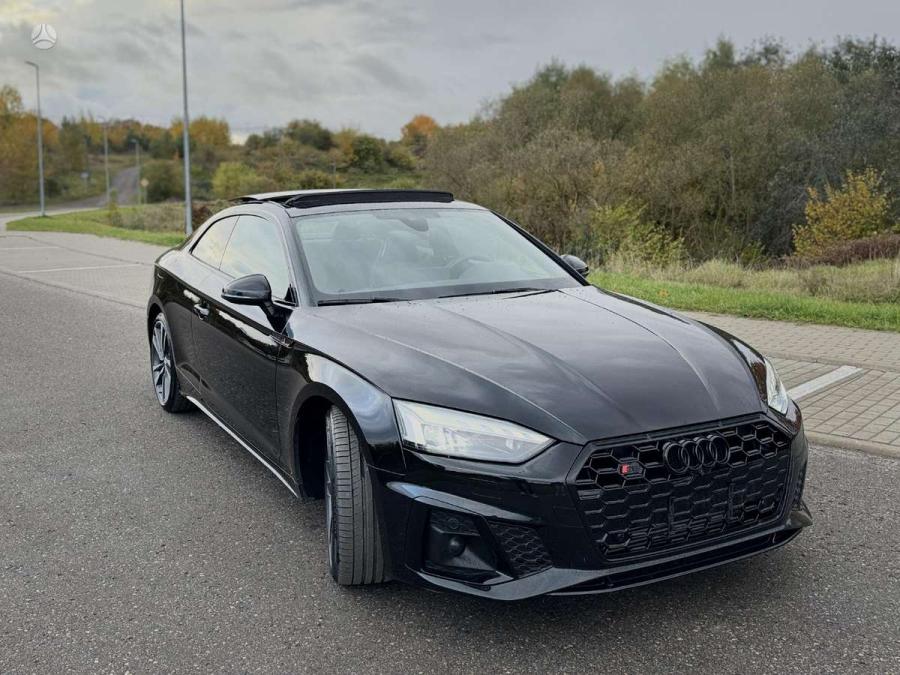Black Audi S5 2020 in Vilnius, with an engine capacity of 0.00 L and mileage of 83 thousand km for 34200 €, photo 5 on AUTOMOTO.COM.LV
