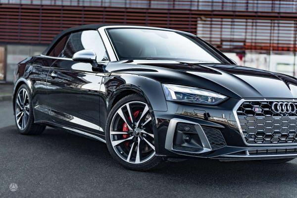 Black Audi S5 2024 in Klaipeda, with an engine capacity of 3.00 L and mileage of 3 thousand km for 39999 €, photo 9 on AUTOMOTO.COM.LV
