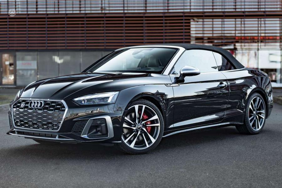 Melns Audi S5 2024 Klaipėda, ar dzinēja tilpumu 3.00 L un nobraukumu 3 tūkst. km par 39999 €, foto 6 vietnē AUTOMOTO.COM.LV