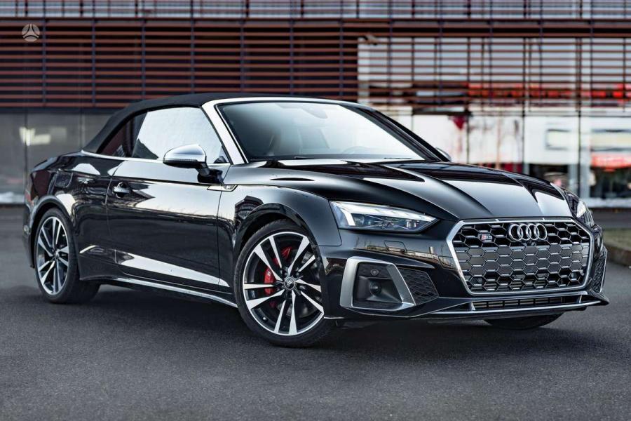 Melns Audi S5 2024 Klaipėda, ar dzinēja tilpumu 3.00 L un nobraukumu 3 tūkst. km par 39999 €, foto 9 vietnē AUTOMOTO.COM.LV
