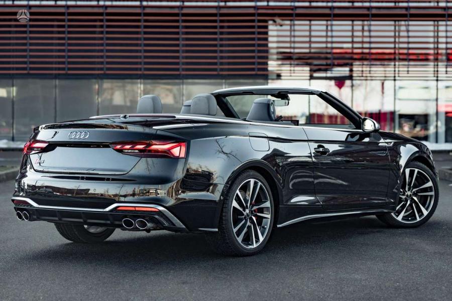 Melns Audi S5 2024 Klaipėda, ar dzinēja tilpumu 3.00 L un nobraukumu 3 tūkst. km par 39999 €, foto 19 vietnē AUTOMOTO.COM.LV