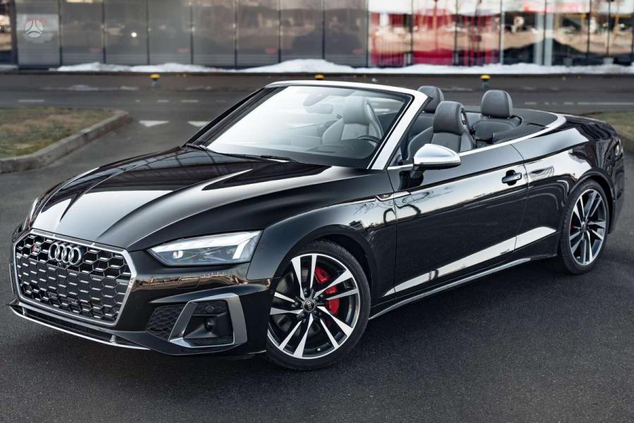 Melns Audi S5 2024 Klaipėda, ar dzinēja tilpumu 3.00 L un nobraukumu 3 tūkst. km par 39999 €, foto 21 vietnē AUTOMOTO.COM.LV