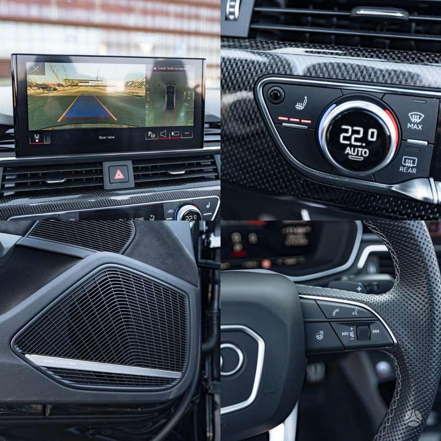 Melns Audi S5 2024 Klaipėda, ar dzinēja tilpumu 3.00 L un nobraukumu 3 tūkst. km par 39999 €, foto 35 vietnē AUTOMOTO.COM.LV