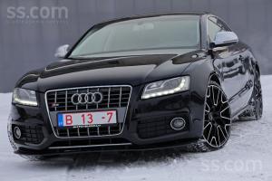 Black Audi S5 2007 in Tukums, with an engine capacity of 4.20 L and mileage of 245 thousand km for 9500 €, photo 2 on AUTOMOTO.COM.LV