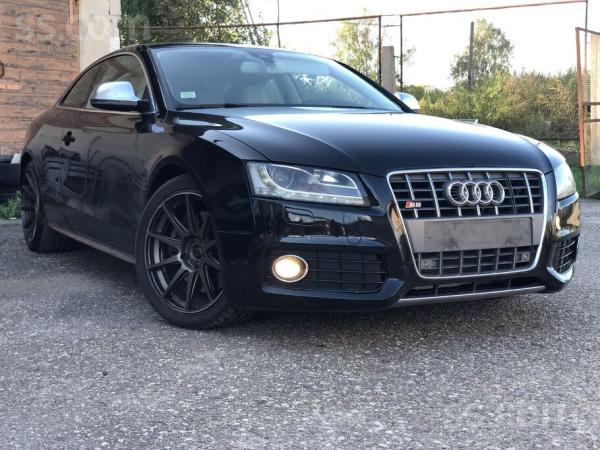 Melns Audi S5 2009 Valmiera, ar dzinēja tilpumu 4.20 L un nobraukumu 0 tūkst. km par 9000 €, foto 1 vietnē AUTOMOTO.COM.LV