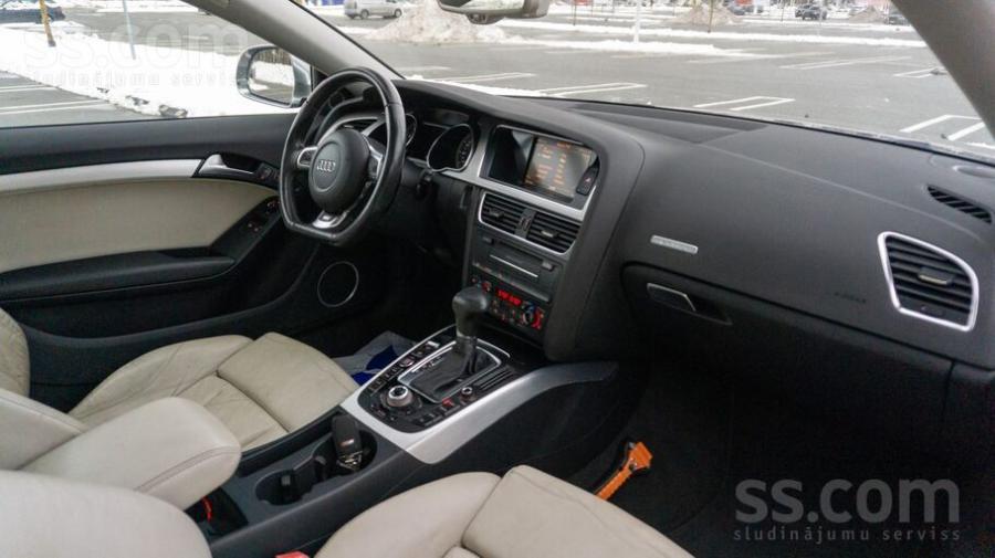 Melns Audi S5 2009 Rīga, ar dzinēja tilpumu 4.20 L un nobraukumu 184 tūkst. km par 13990 €, foto 11 vietnē AUTOMOTO.COM.LV