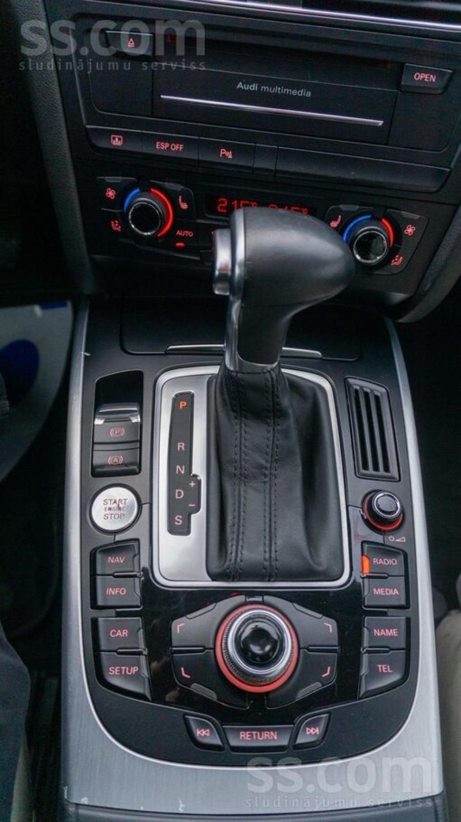 Melns Audi S5 2009 Rīga, ar dzinēja tilpumu 4.20 L un nobraukumu 184 tūkst. km par 8590 €, foto 13 vietnē AUTOMOTO.COM.LV