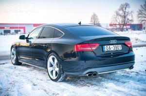 Black Audi S5 2011 in Riga, with an engine capacity of 3.00 L and mileage of 0 thousand km for 11990 €, photo 6 on AUTOMOTO.COM.LV