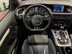 Melns Audi S5 2014 Viļņa, ar dzinēja tilpumu 3.00 L un nobraukumu 130 tūkst. km par 14490 €, foto 22 vietnē AUTOMOTO.COM.LV