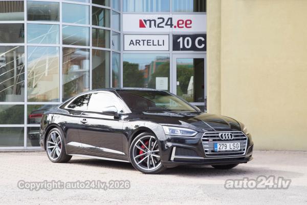 Black Audi S5 2017 in Tallinn, with an engine capacity of 3.00 L and mileage of 173 thousand km for 27990 €, photo 1 on AUTOMOTO.COM.LV