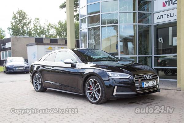 Black Audi S5 2017 in Tallinn, with an engine capacity of 3.00 L and mileage of 173 thousand km for 27990 €, photo 4 on AUTOMOTO.COM.LV