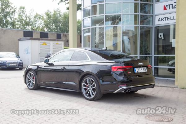 Black Audi S5 2017 in Tallinn, with an engine capacity of 3.00 L and mileage of 173 thousand km for 27990 €, photo 6 on AUTOMOTO.COM.LV