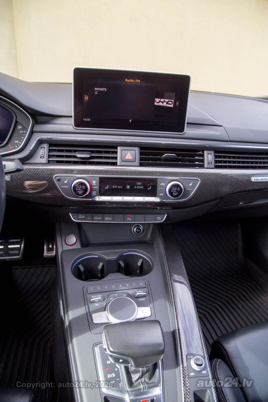 Melns Audi S5 2017 Tallina, ar dzinēja tilpumu 3.00 L un nobraukumu 173 tūkst. km par 27990 €, foto 22 vietnē AUTOMOTO.COM.LV
