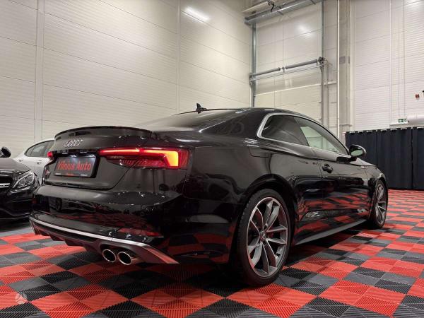 Black Audi S5 2018 in Vilnius, with an engine capacity of 3.00 L and mileage of 85 thousand km for 26800 €, photo 4 on AUTOMOTO.COM.LV