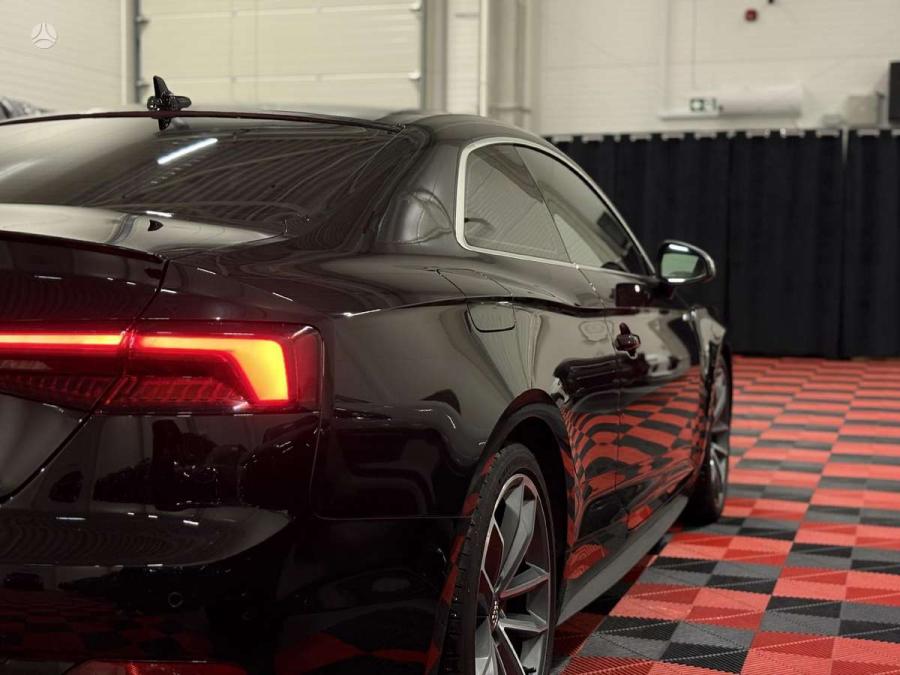 Black Audi S5 2018 in Vilnius, with an engine capacity of 3.00 L and mileage of 85 thousand km for 26800 €, photo 9 on AUTOMOTO.COM.LV