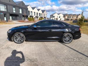 Black Audi S5 2018 in Tallinn, with an engine capacity of 3.00 L and mileage of 161 thousand km for 28900 €, photo 6 on AUTOMOTO.COM.LV