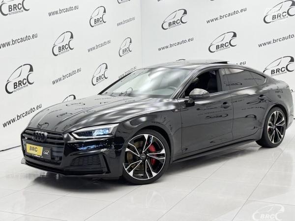 Melns Audi S5 2018 Avižieniai, ar dzinēja tilpumu 3.00 L un nobraukumu 130 tūkst. km par 23900 €, foto 1 vietnē AUTOMOTO.COM.LV