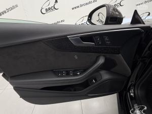 Black Audi S5 2018 in Avizieniai, with an engine capacity of 3.00 L and mileage of 130 thousand km for 23900 €, photo 23 on AUTOMOTO.COM.LV